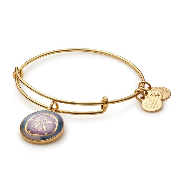 Alex and Ani | Jewelry | Alex And Ani Limited Edition Sand Art Infused Sand Dollar Bangle | Poshmark
